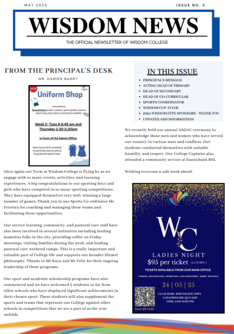 News and Events - Wisdom College